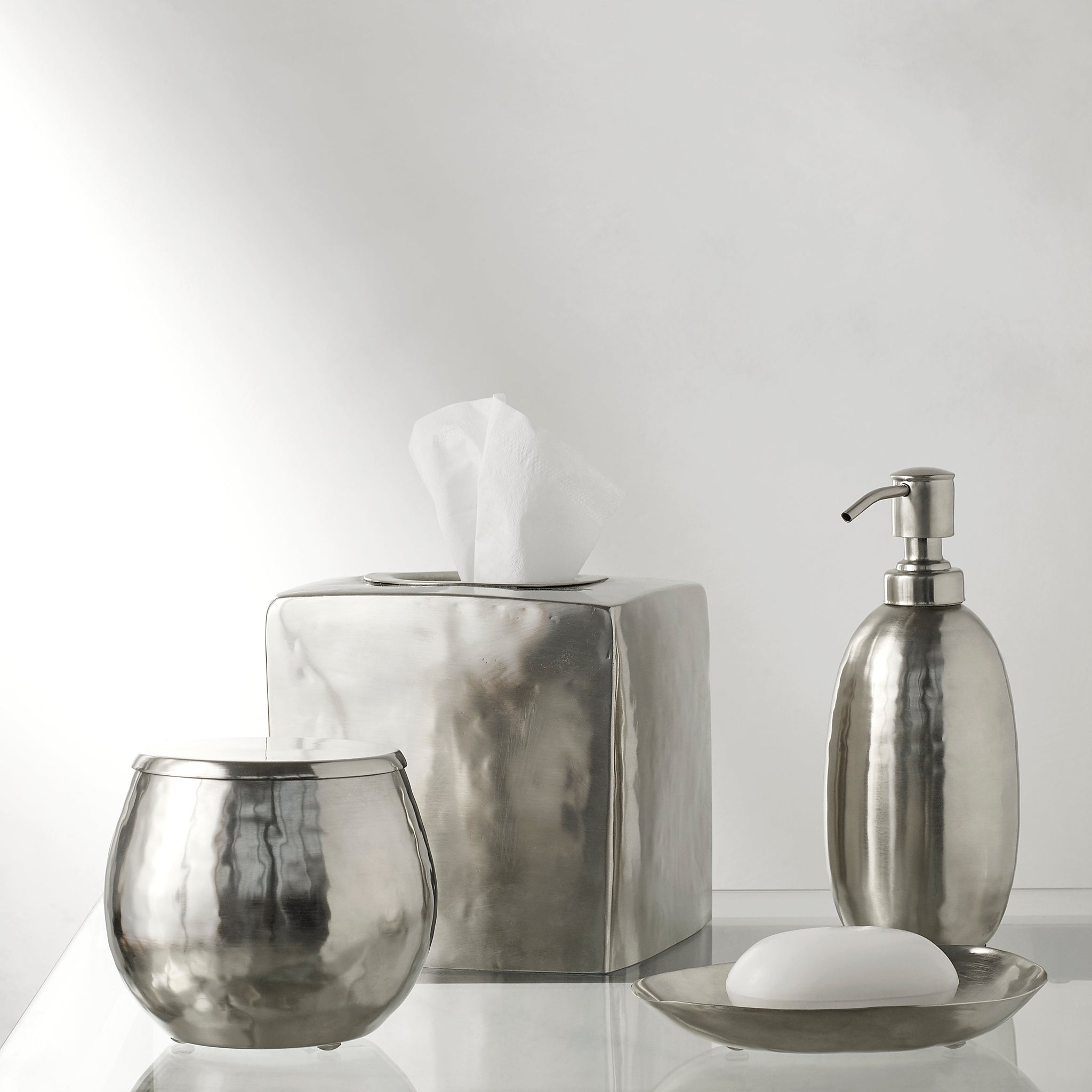Nile Silver Bath Accessories – Kassatex Hospitality